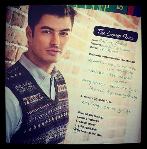 The Eye Candy Chronicles: DJ Callum David